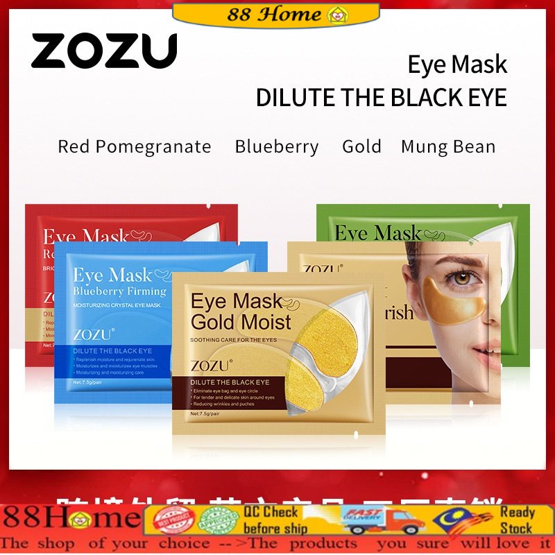 ️88Home ️ ZOZU Eye Mask Moisturizing Rejuvenate Elastic Brighten Beauty ...