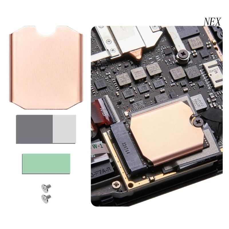 NEX M2 2230 SSD Cooler Pad Copper Heatsink Radiator for SteamDeck Game ...