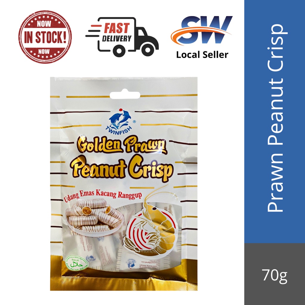 Golden Prawn Peanut Crisp 70g | Shopee Malaysia