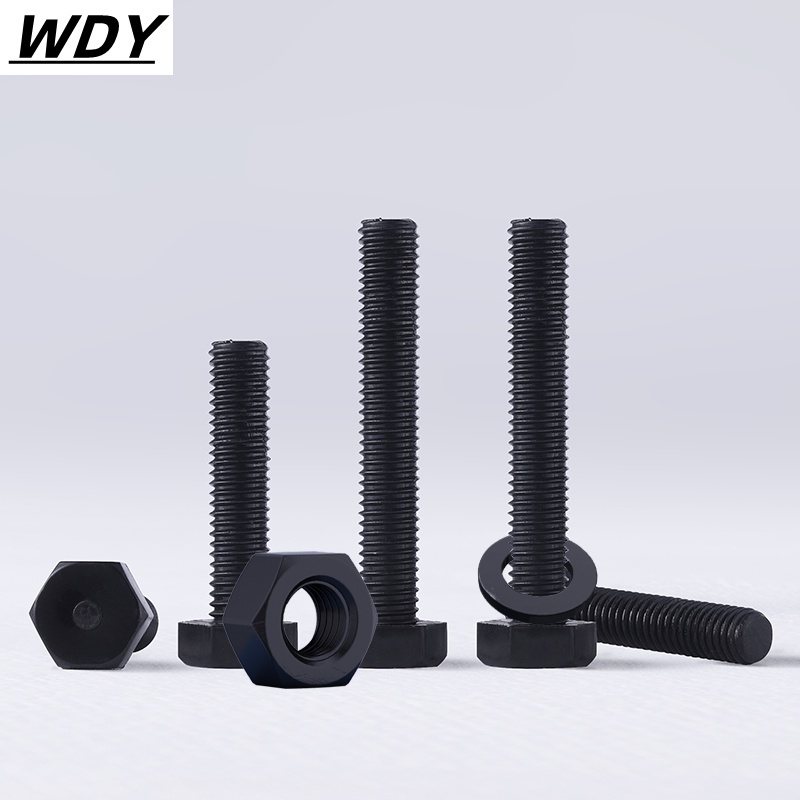 M3/m4/m5/m6 Plastic Screw Black Nylon PA66 Hexagon Screw Nut Washer Set | Shopee Malaysia
