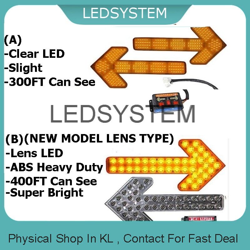 New Model LED Warning Construction Traffic Direction Arrow Sign ...
