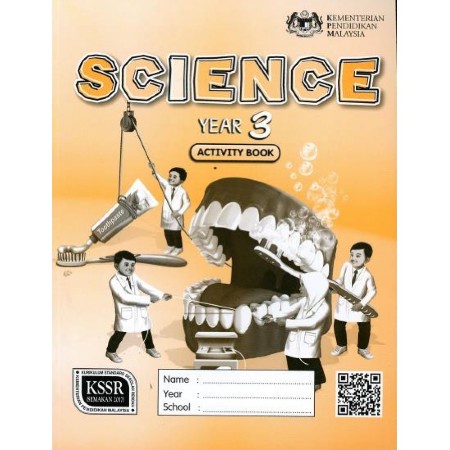 ACTIVITY BOOK SCIENCE YEAR 3-DLP (ISBN: 9789834922160) | Shopee Malaysia