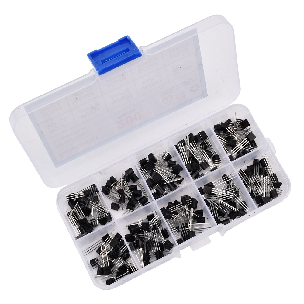 200PCS TO -92 Electronic Transistor Kit with Box PNP/NPN 10 Kind BC327-BC558 Set | Shopee Malaysia