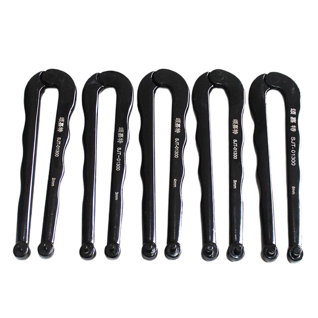 Finish Steel Adjustable Pin Spanner Wrench Dual Pin for Nut Hydraulic ...