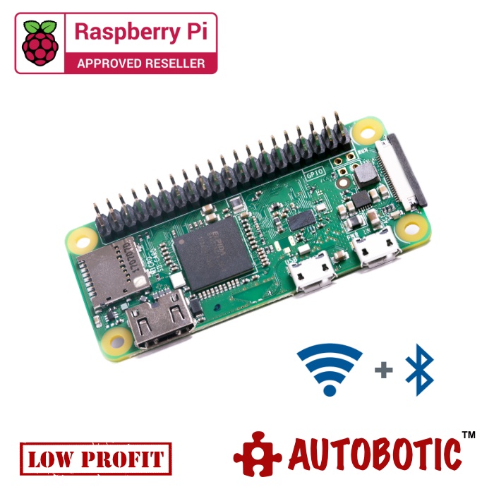 Raspberry Pi Zero W with Soldered Header (Wifi & Bluetooth) | Shopee ...