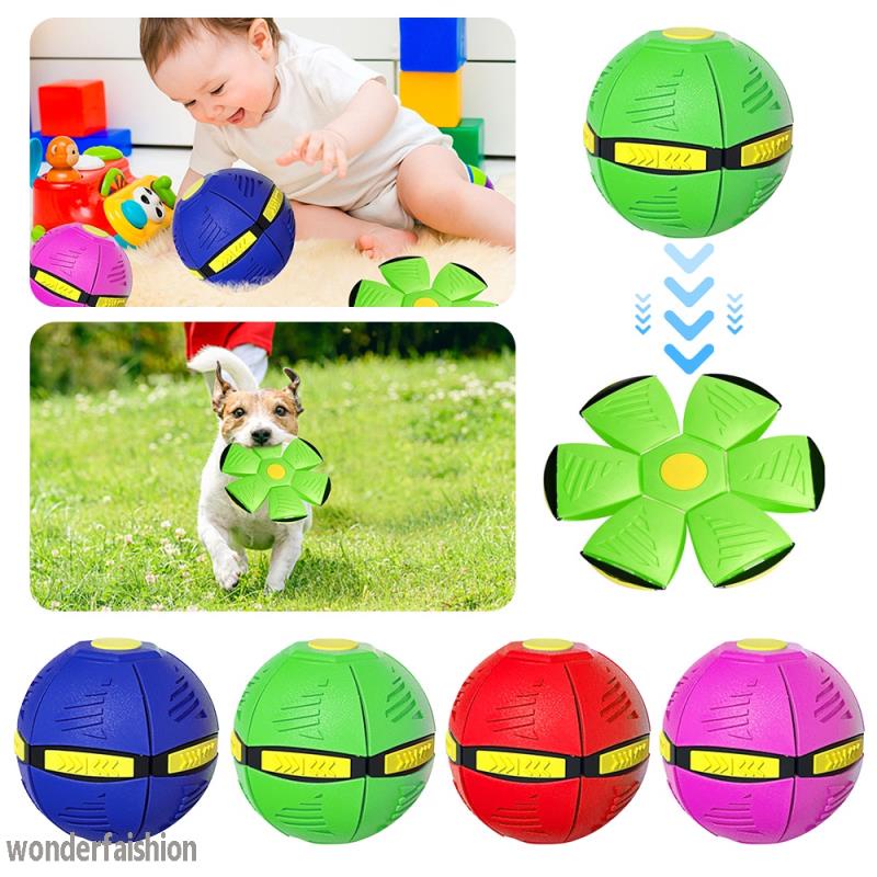Bola Magic Flying Saucer Ball UFO Flying Ball Flat Throw Disc Ball Toy ...