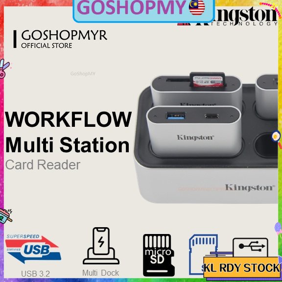 Kingston Workflow Station and Readers - Transfer Multiple Source at ...
