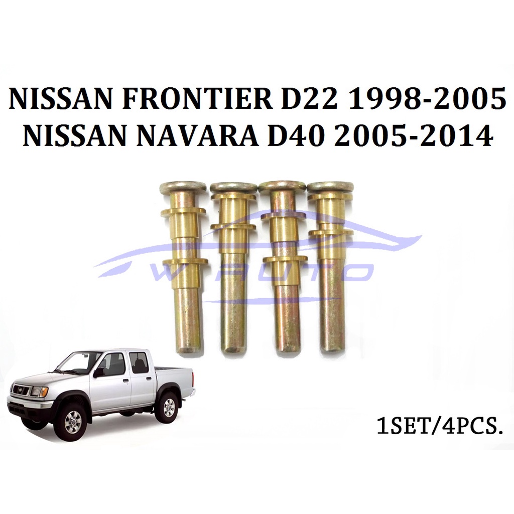 Set Of 4 Door Latch Brass Bushing Nissan Frontier NAVARA 1998-2014 D22 ...