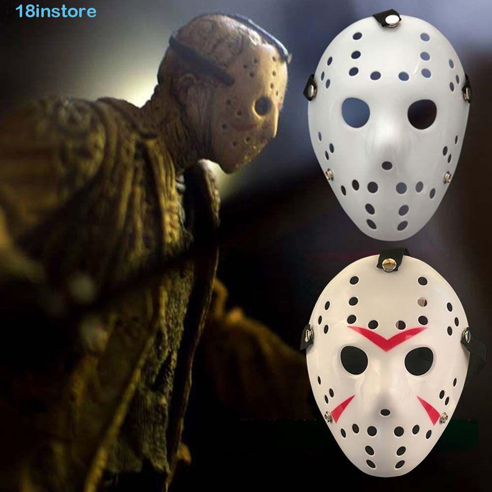 INSTORE Hockey Mask Masquerade Festival Plastic Jason Voorhees Cosplay ...
