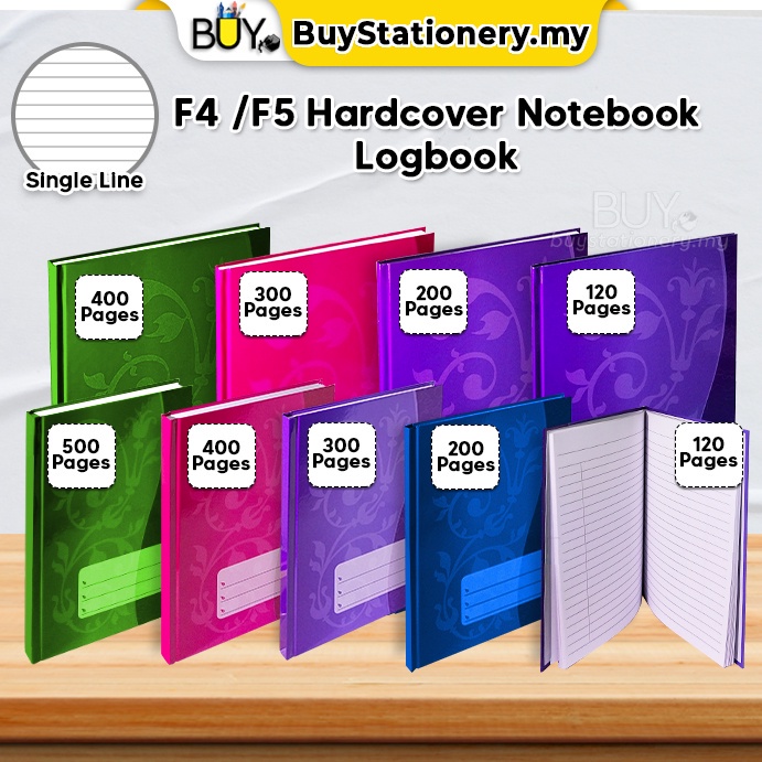 Greenhill F4 F5 Buku Nota Notebook Hard cover Exercise Book Foolscap ...