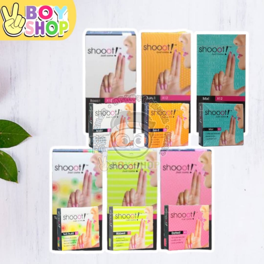 Shooot Basic Condom for Pleasure and Protection 3's/12's | Shopee Malaysia
