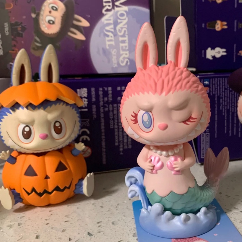 【Genuine】POPMART Labubu The Monsters Carnival Serirs Blind Box Set 12 ...