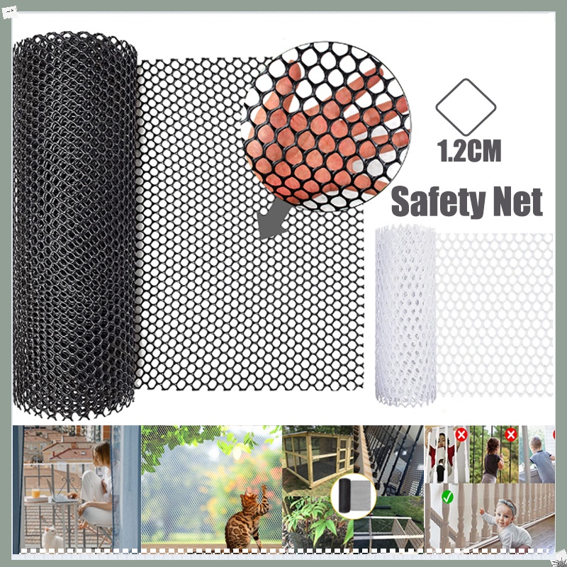 Plastic Safety Net Balcony Railing Protection Net Climbing Plant ...