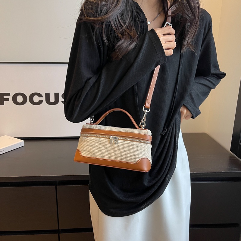 European and American Retro Fashion Portable Small Square Box Bag New ...