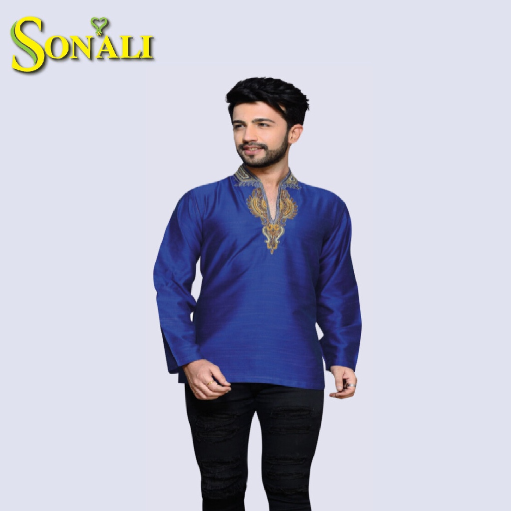 Sonali Men's Jippa Modern Casual Indian Traditional (Top) Indian Jippa ...