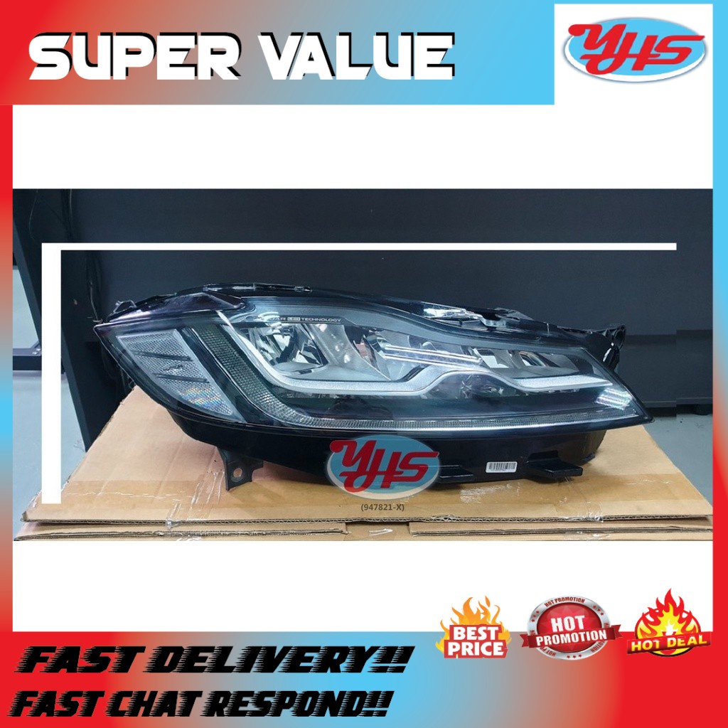 JAGUAR XF NEW MODEL FACELIFT HEADLIGHT RH HEADLAMP RIGHT LAMPU DEPAN ...