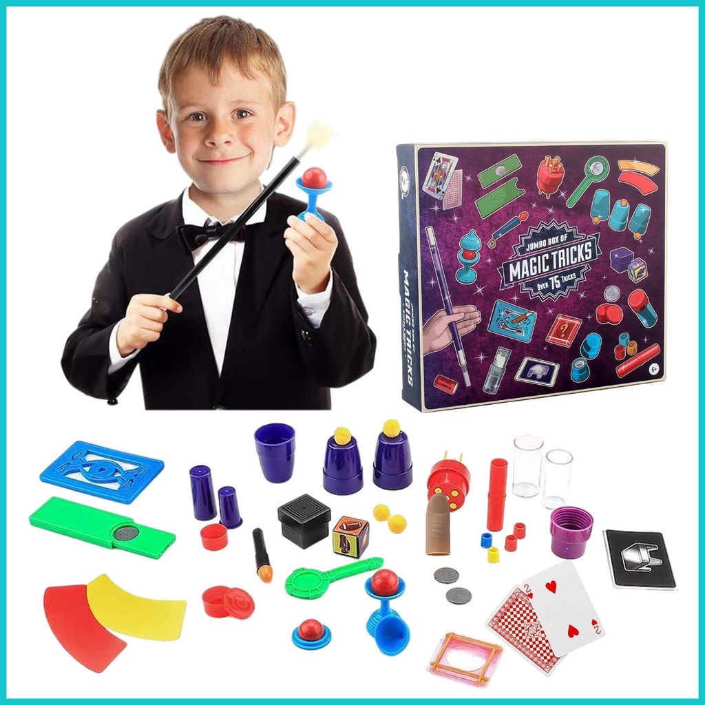 Magic Tricks Games for Children 1 Set Kids Magic Tricks Props Practical ...