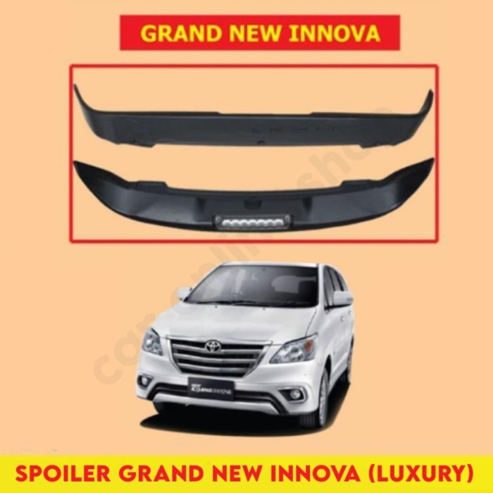 Toyota Grand New Innova Luxury ABS Plastic Spoiler | Shopee Malaysia