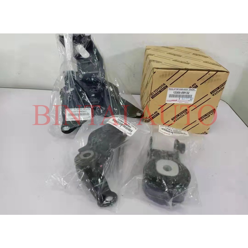 *Original Toyota Ncp93 Vios Engine Mounting Auto (Rear Upper, Lower ...