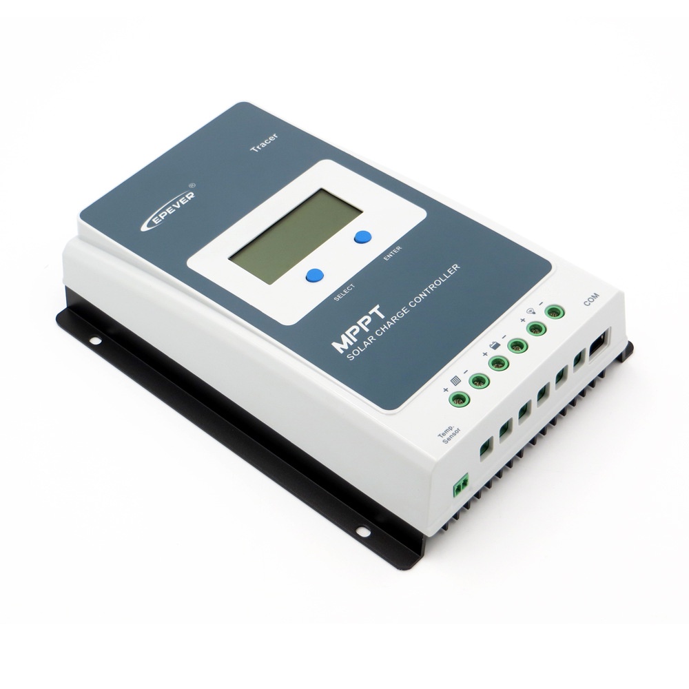 Tracer2210an 20A MPPT Solar Charge Discharge Controller 12V/24V MPPT LCD Display Solar ...