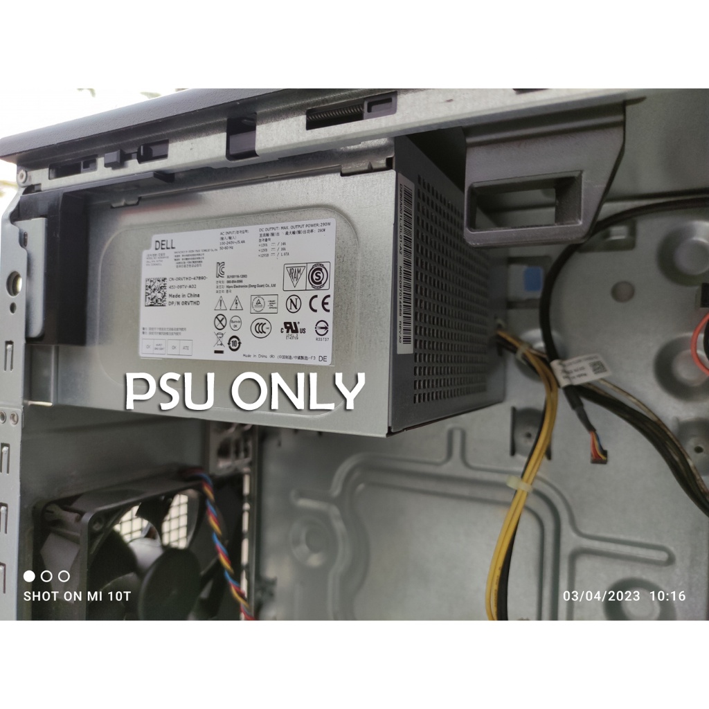 DELL OPTIPLEX 7020 PSU Power Supply USED ( 100% WORKING CONDITION ...