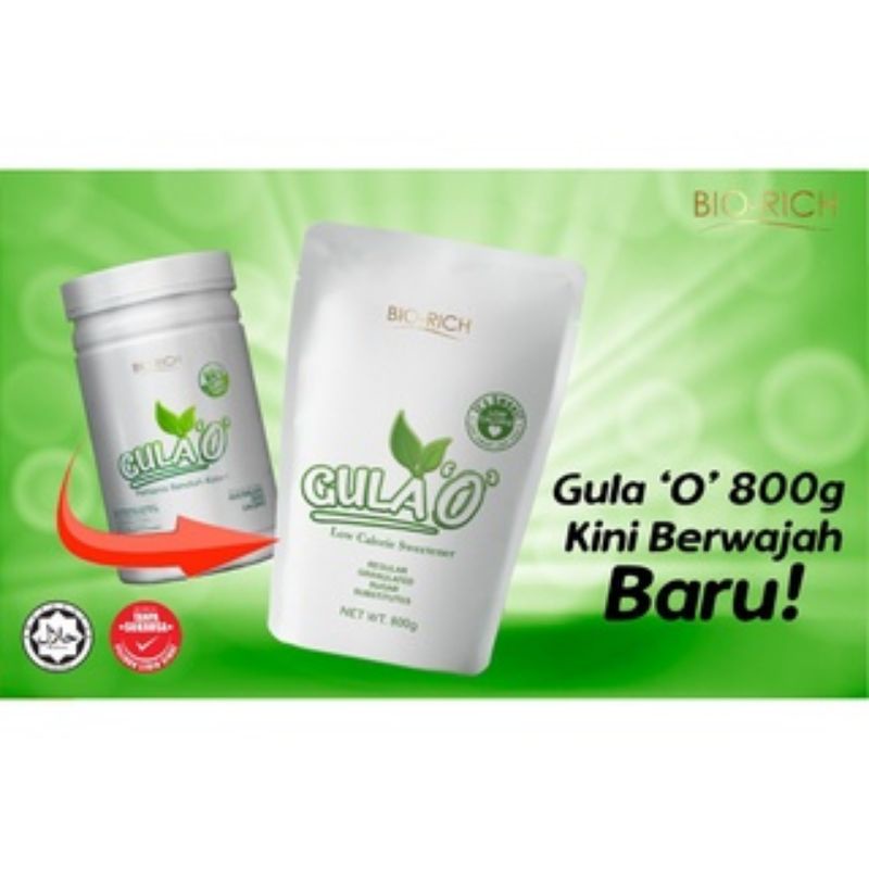 [NEW LISTING] PROMOSI - HARGA OFFER GULA O 800GM - 95% RENDAH KALORI ...