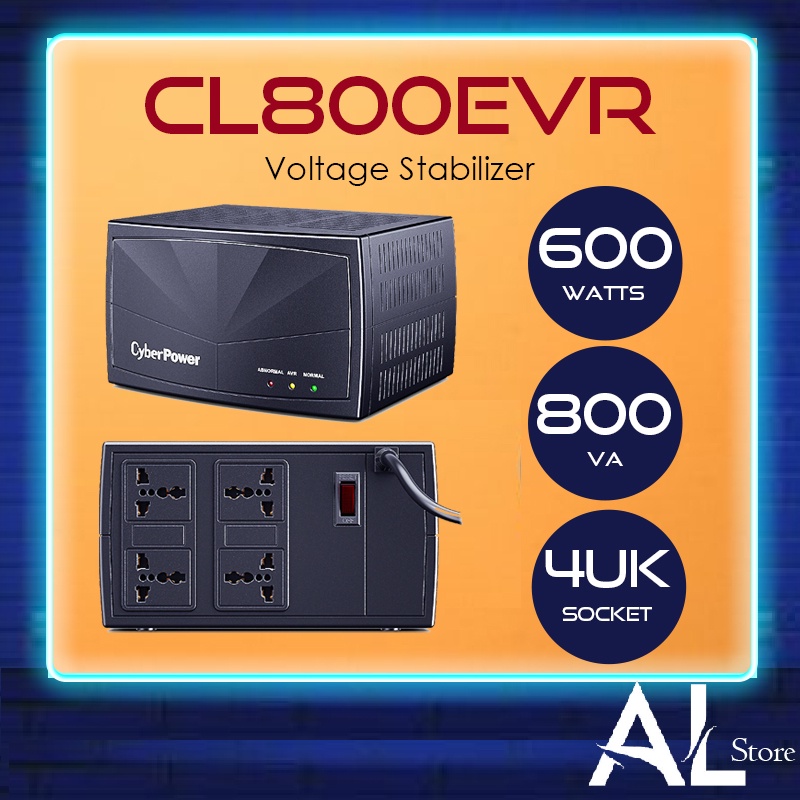 Cyberpower AVR CL1000EVR CL800EVR Auto Voltage Regulator Surge ...