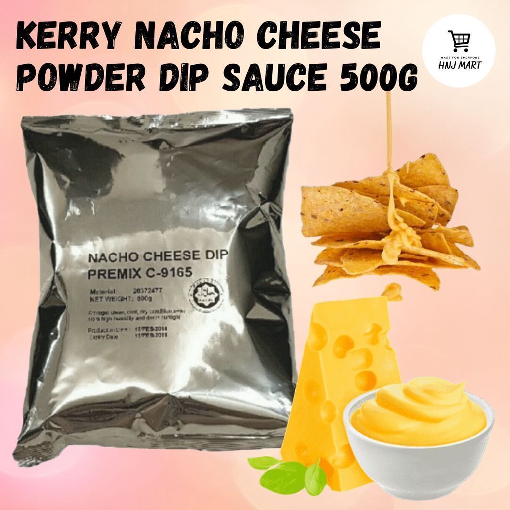 Halal Kerry Nacho Cheese Powder for Dipping Sauce 500G Serbuk Keju ...