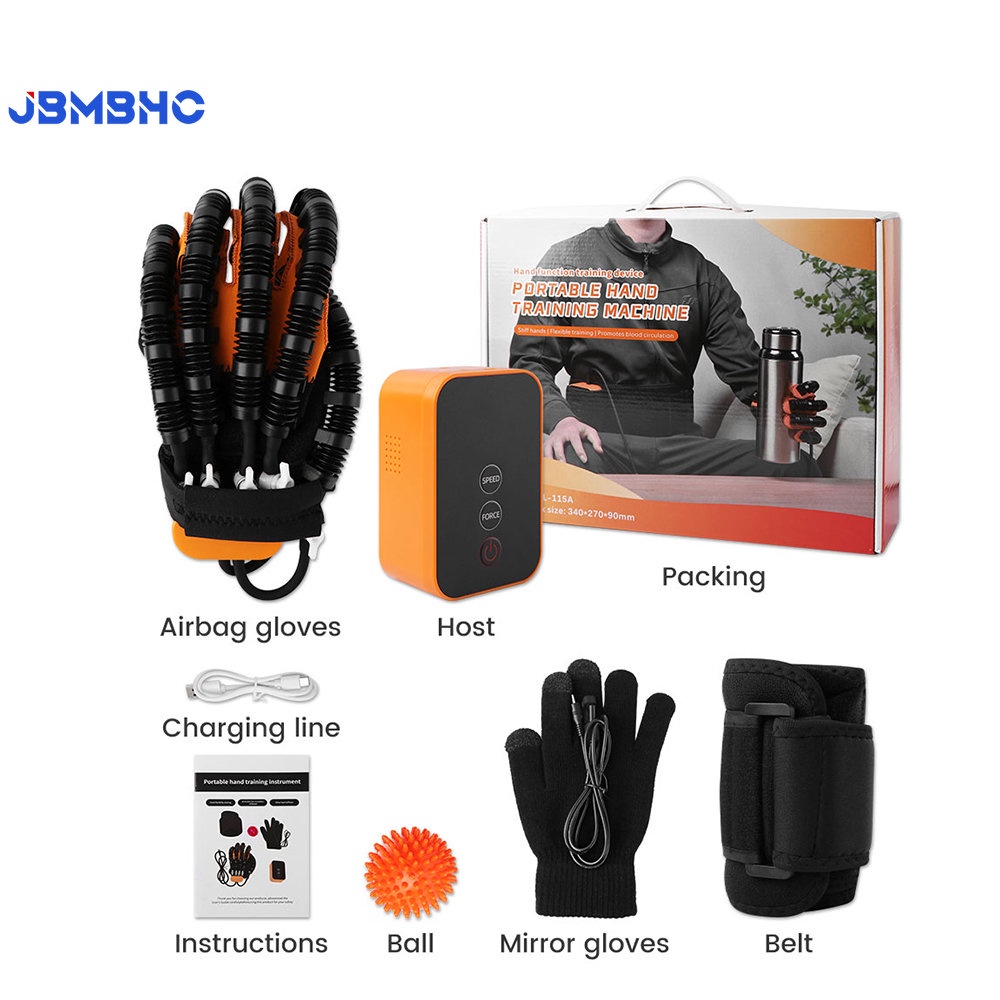 USB Finger Rehabilitation Robot Gloves Hand Training Equipment Finger ...