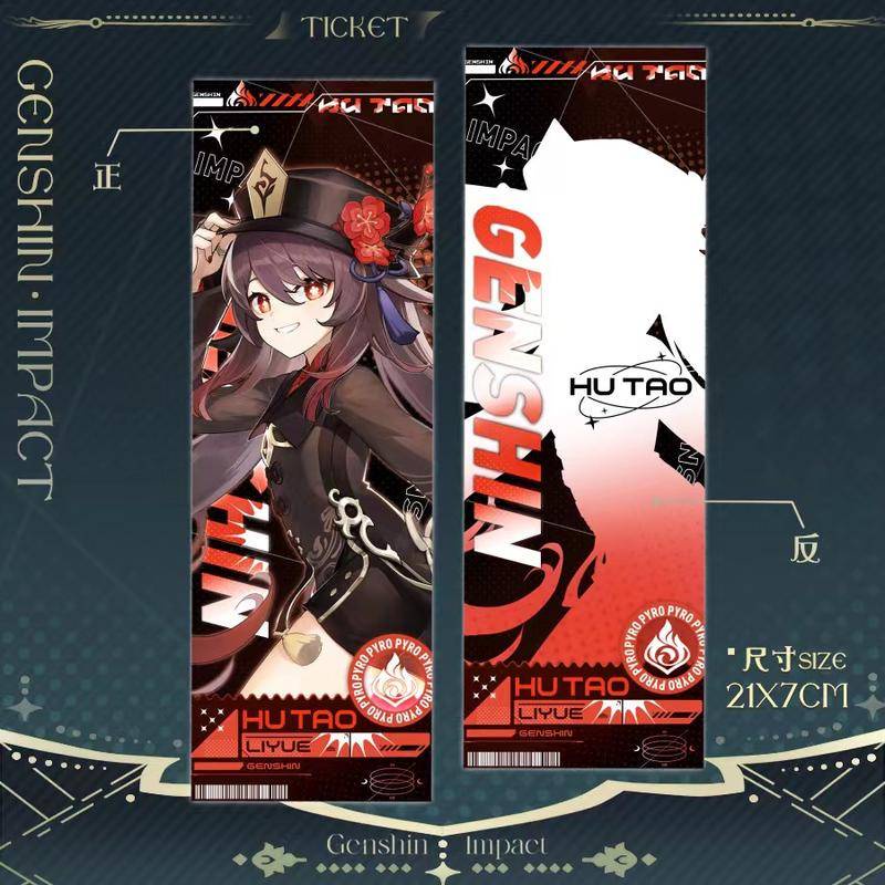 2024 Game Genshin Impact Cards Wriothesley Neuvillette Focalors Furina ...