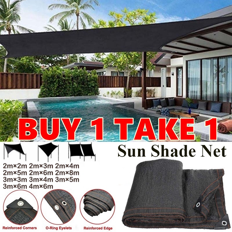 🔥BUY 1 TAKE 1🔥Sunshade Net Anti-UV Outdoor Garden Sunscreen Sunblock ...