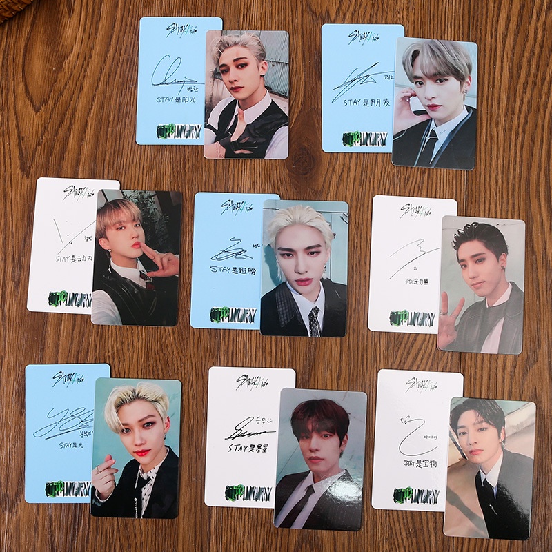 8-11pcs/set STRAY KIDS SKZ HOP Photocards MAXIDENT PC Version Lomo Cards Kpop Postcards ...