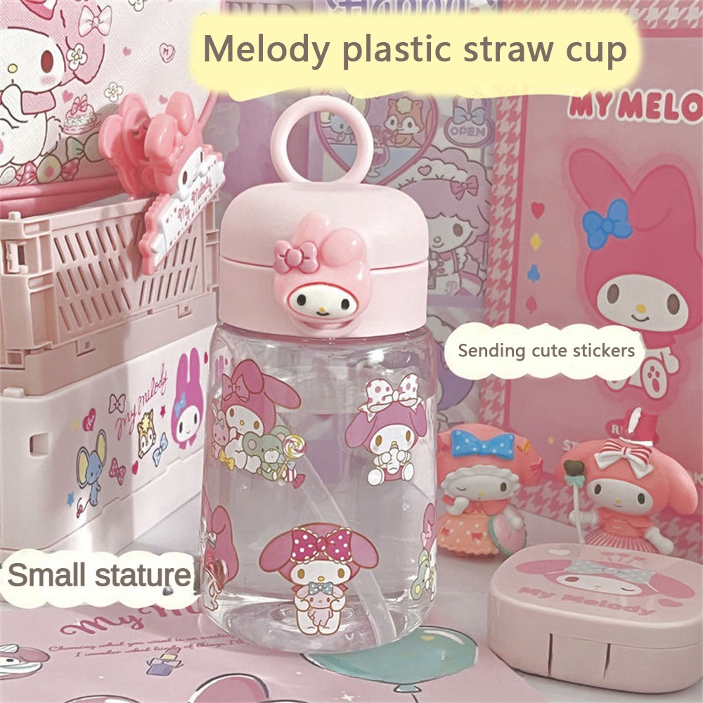Sanrio Cup Cinnamoroll Kuromi My Melody Pom Pom Purin Cute Cartoon ...