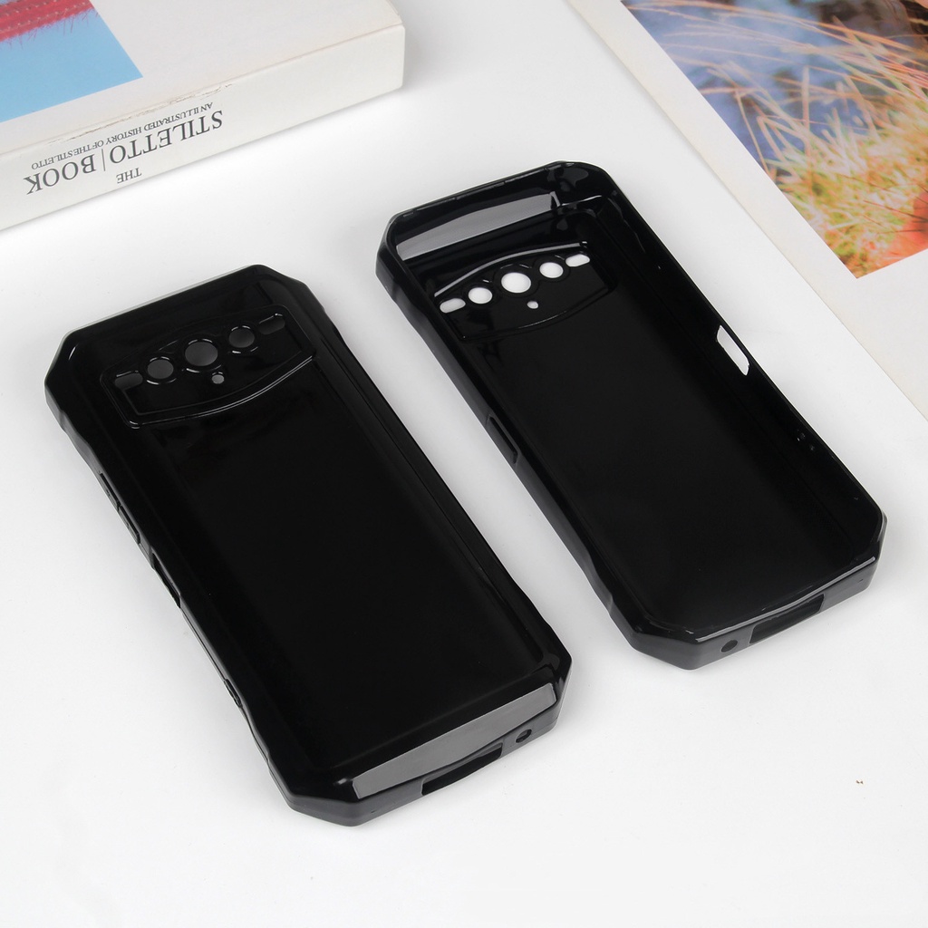 Doogee V30T Phone Case Black Soft TPU Silicone Back Cover | Shopee Malaysia