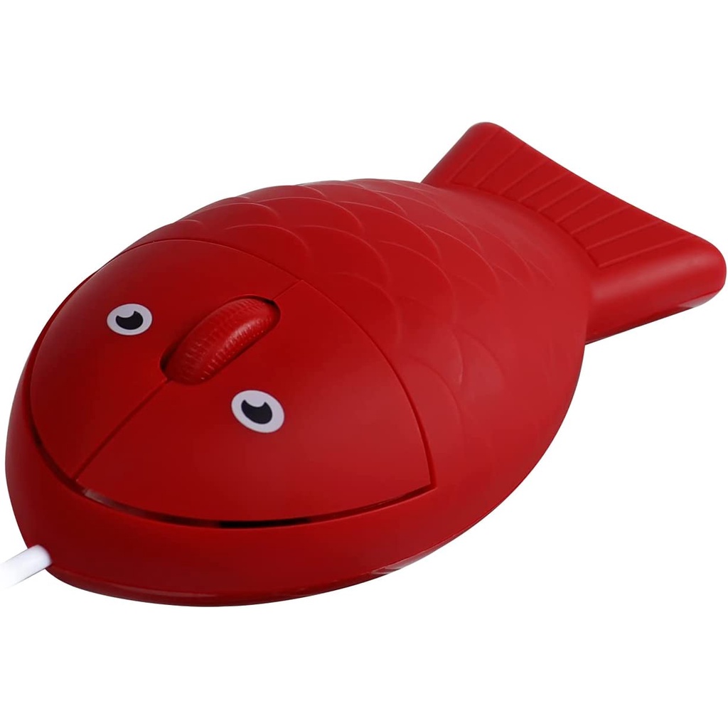 Fun Fish -shaped Wired Mouse Relaxation Artifact Touch Fish Creative ...
