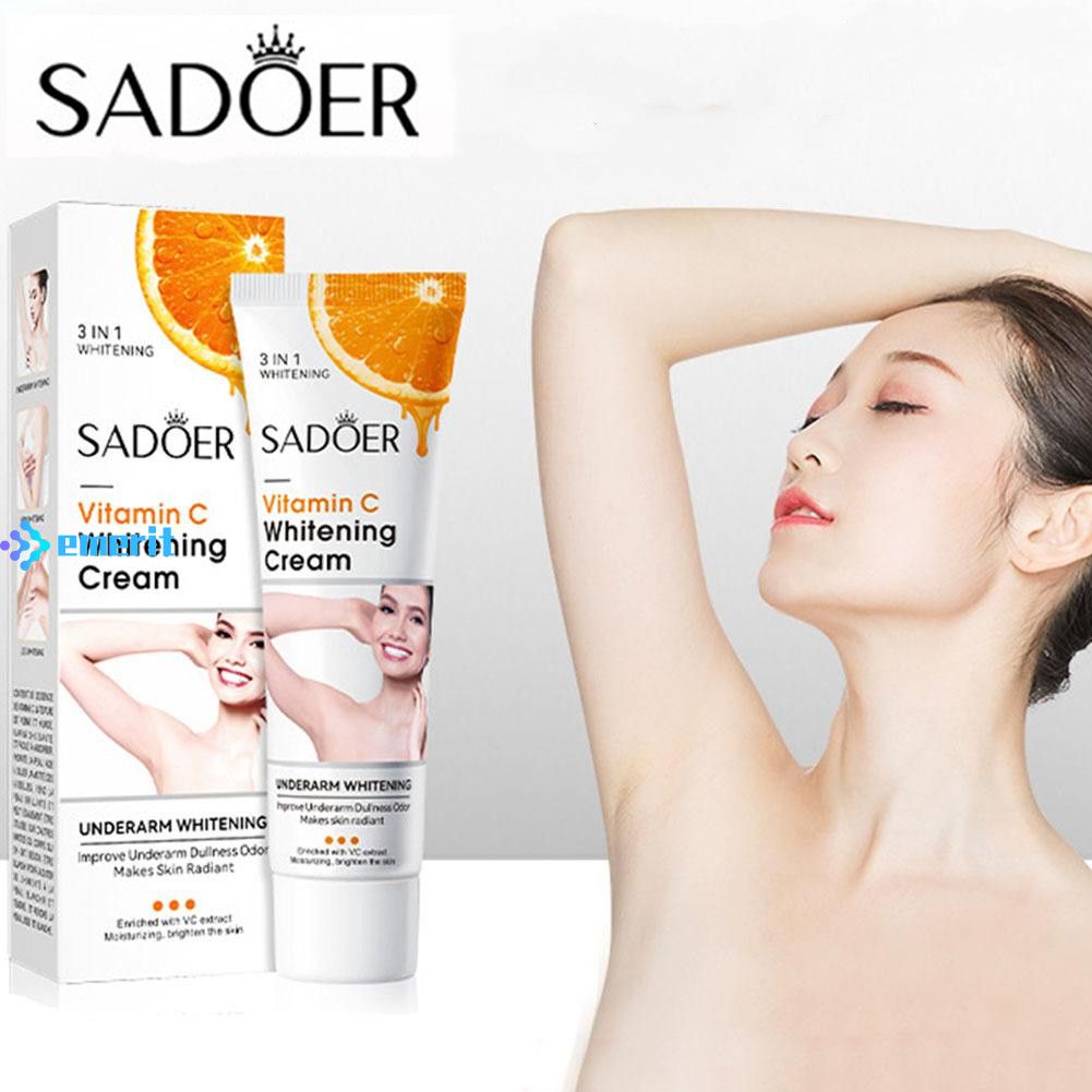 Sadoer Vitamin C Underarm Whitening Cream Moisturizing Ointment Remove
