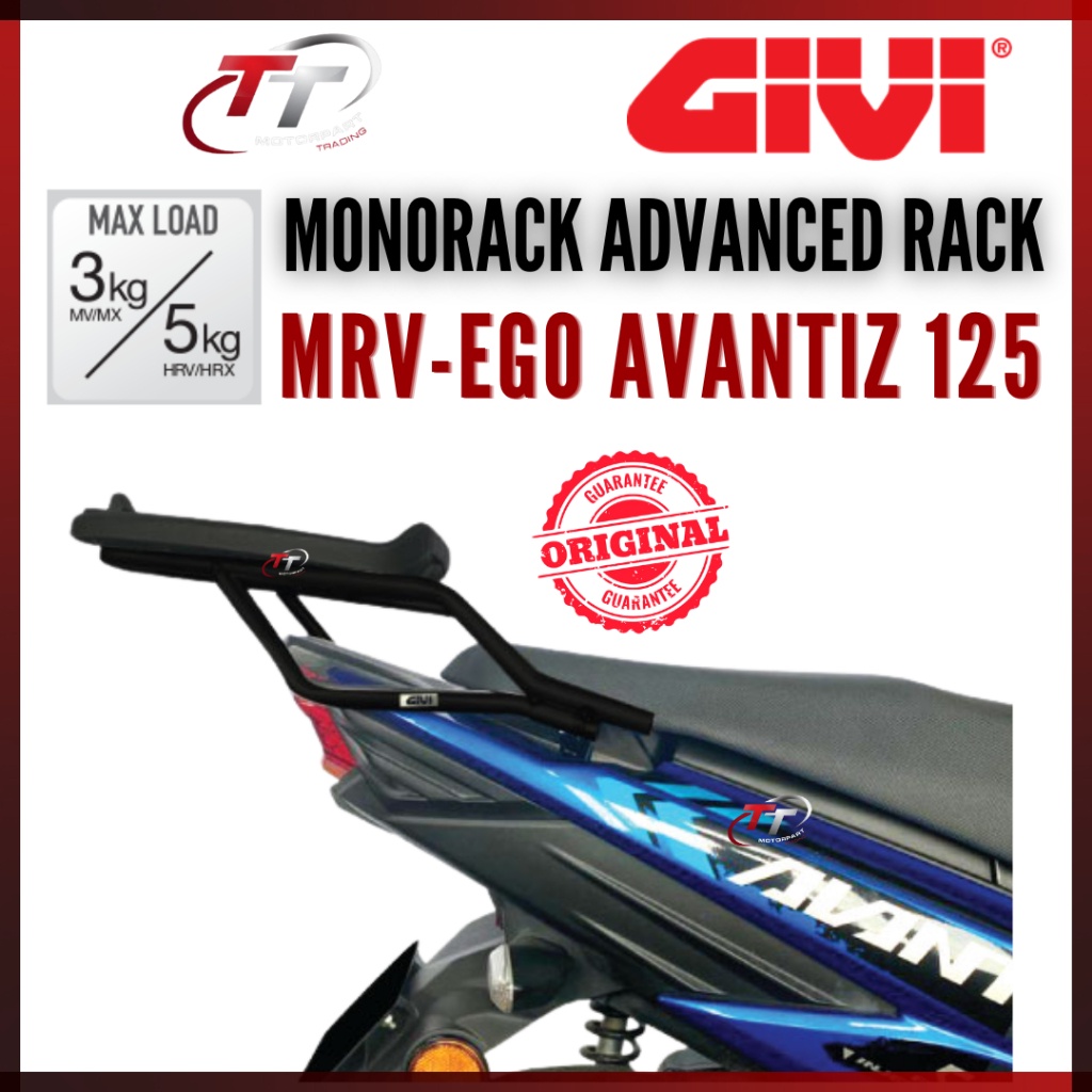 YAMAHA EGO AVANTIZ AVANTIS GIVI MRV ADVANCE MONORACK MONOLOCK MONO TECT ...
