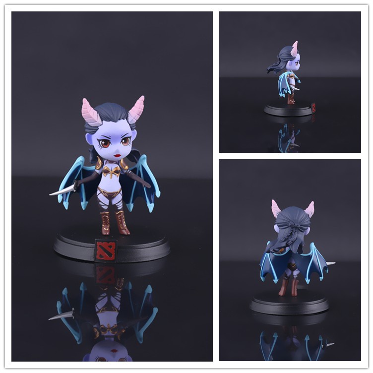 Dota2 Dota 2 Demi Hero Action Figure Miniature Toy Queen of Pain With ...