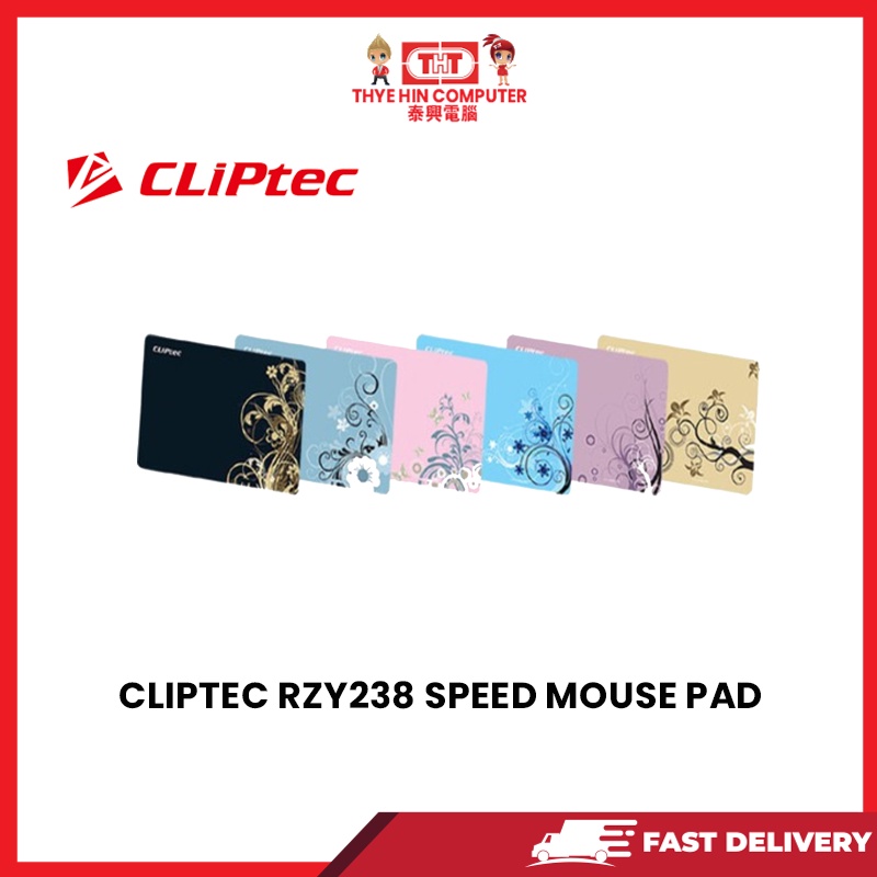 CLIPTEC RZY238 SPEED MOUSE PAD | Shopee Malaysia