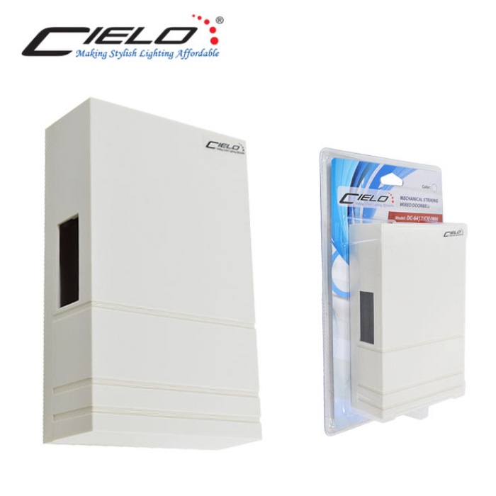 CIELO DC-6417/CIE Mechanical Striking Wired Doorbell | Shopee Malaysia