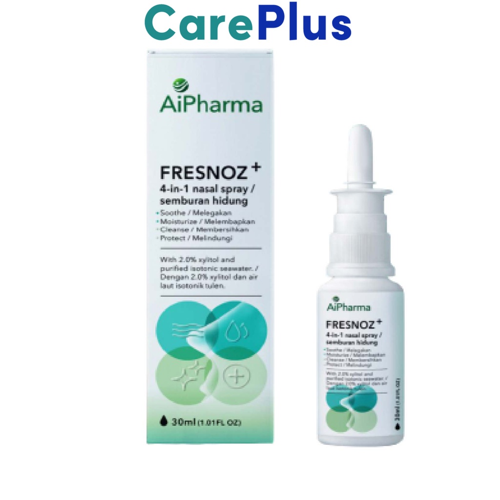 AIPHARMA FRESNOZ 4 IN 1 NASAL SPRAY 30ML (EXP: 08/2025) | Shopee Malaysia