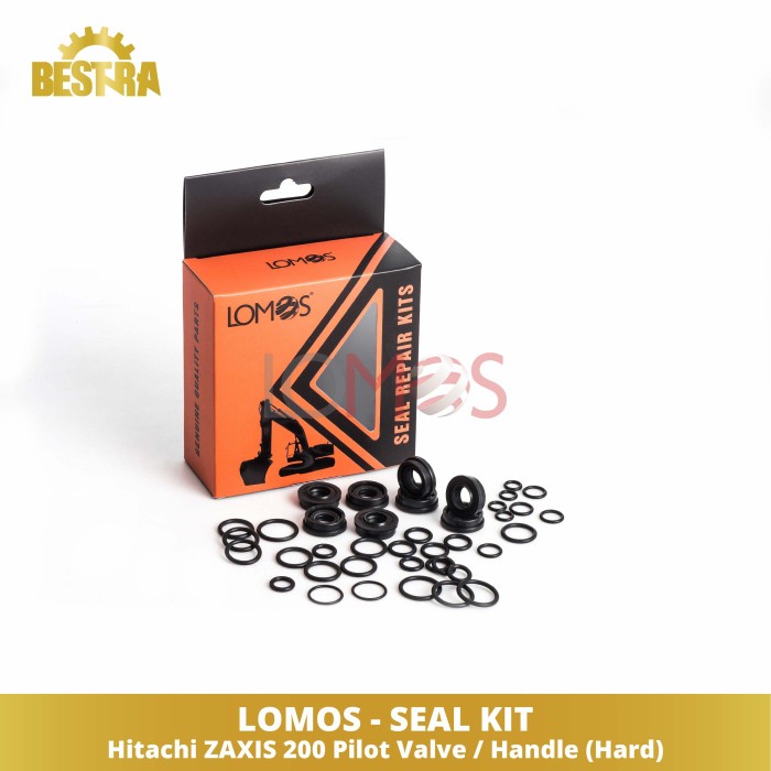 Hitachi ZAXIS 200 Handle LOMOS Seal Kit / Pedal (Pilot Valve) | Shopee ...