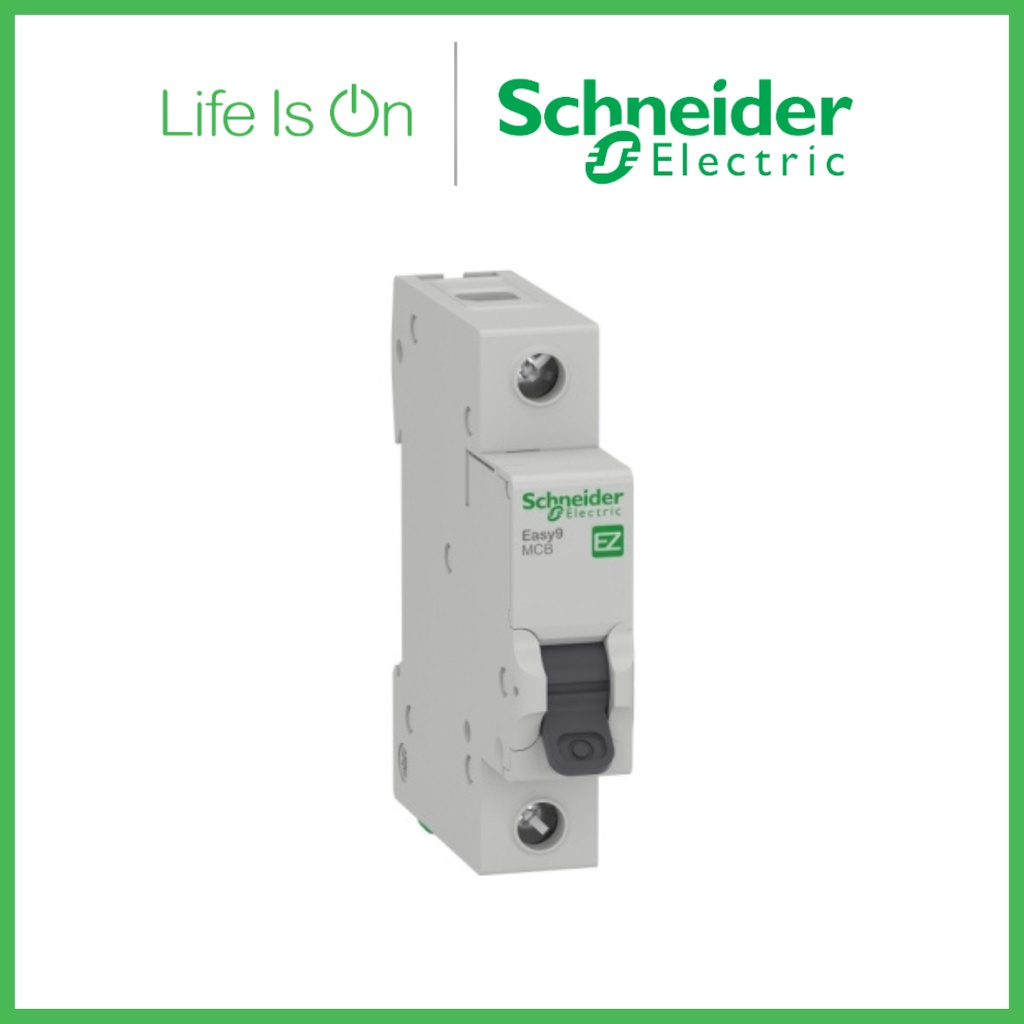 Schneider Electric Easy9 MCB 1P 6kA 6A 10A 16A 20A 25A 32A 40A 50A 63A | Shopee Malaysia