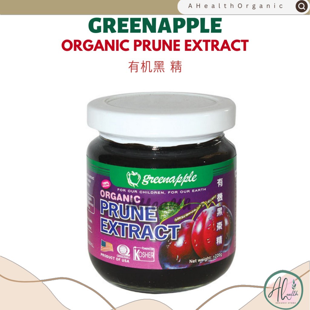 Greenapple Organic Prune Extract 280g exp12/26 有机黑枣精 | Shopee Malaysia