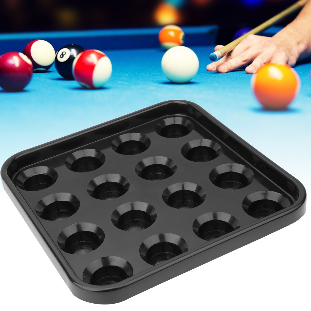 SPR-Billiard Ball Storage Tray Holds 16 Balls Pool Accessory For ...