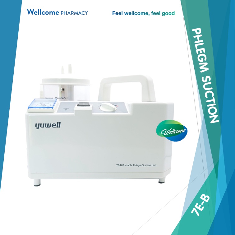 Yuwell 7E-B Portable Phlegm Suction Machine | Shopee Malaysia