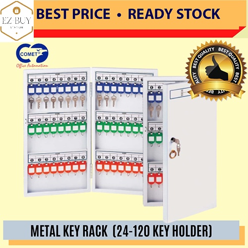 OKADA Metal Key Box Cabinet / Kotak Kunci Besi / Key House / Peti Kunci ...