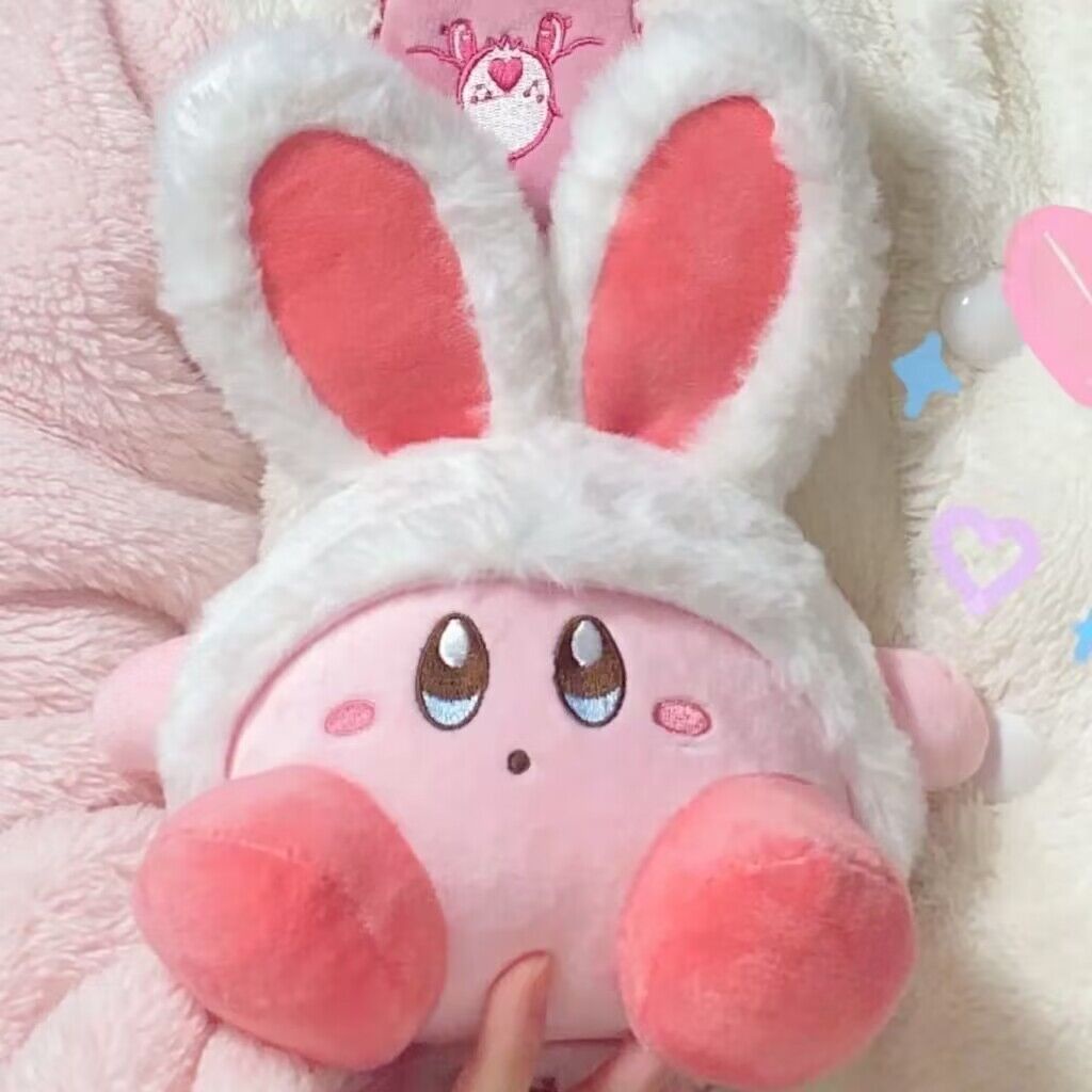 Stuff Toy Plush Doll Rabbit Kirby Plushie toy Birthday Present Anime ...