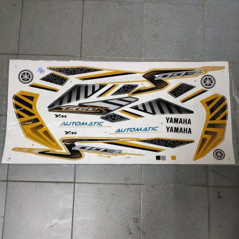 Ego S Fi Stiker sticker body stripe cover set yamaha ego s fi egos fuel injection EGOS FI EGOSFI ...