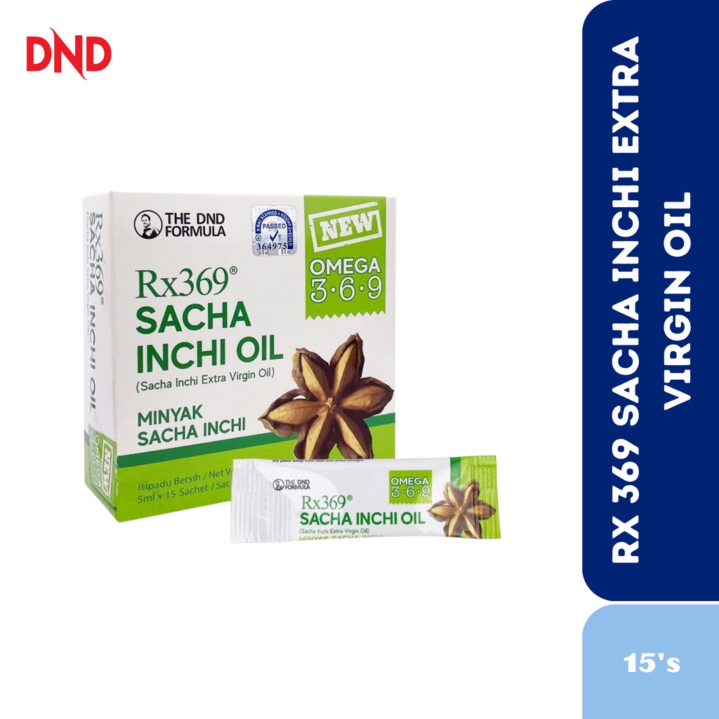 DND RX 369 Sacha Inchi Extra Virgin Oil | Shopee Malaysia